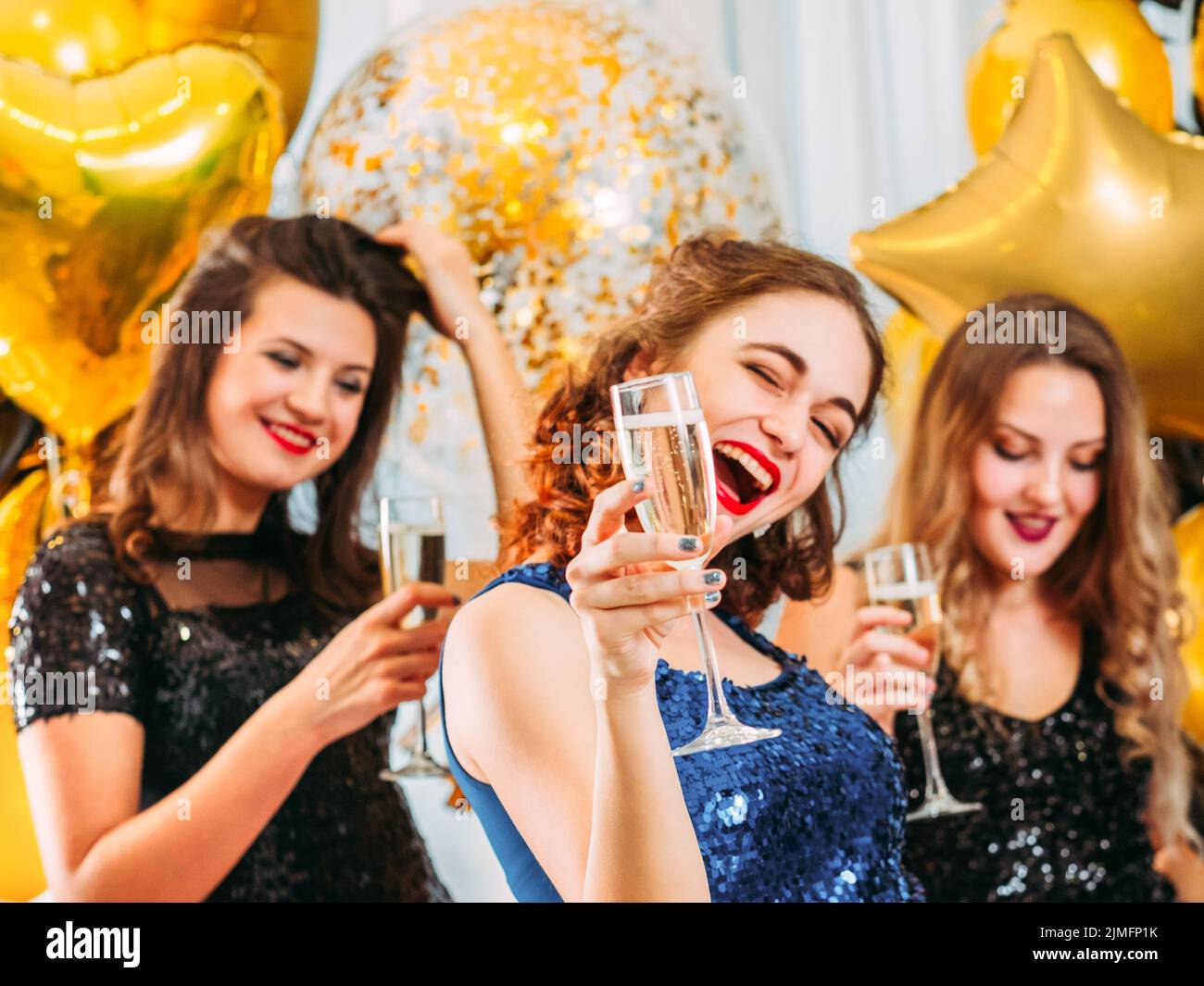 hen party special day happy celebration girls Stock Photo - Alamy
