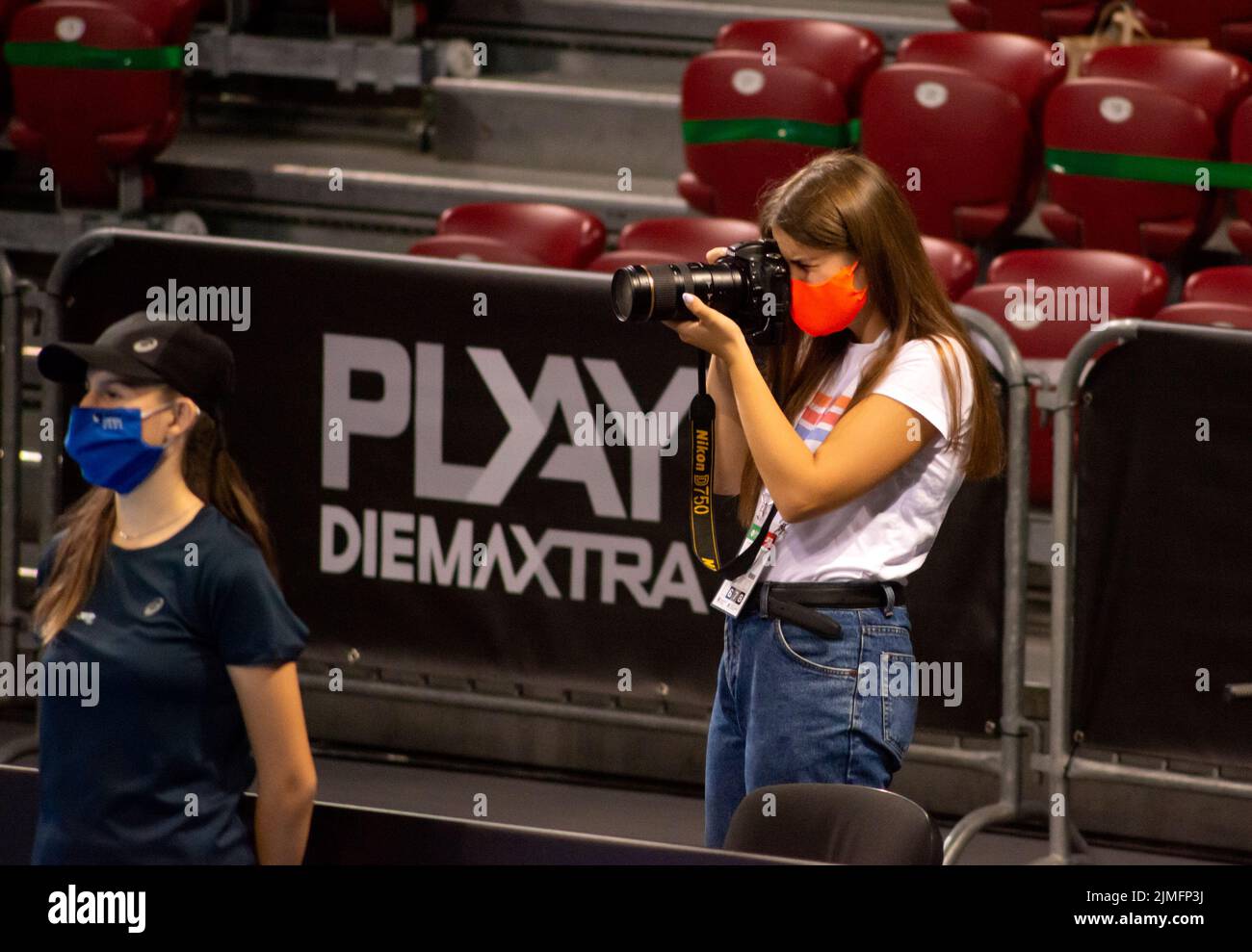 Tennis game photographer hi-res stock photography and images - Alamy