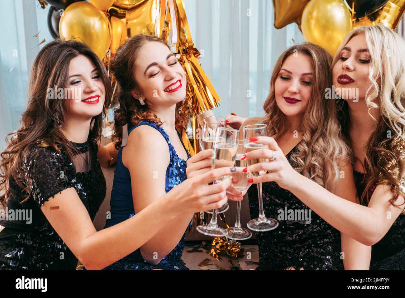 Celebration event friends hi-res stock photography and images - Alamy