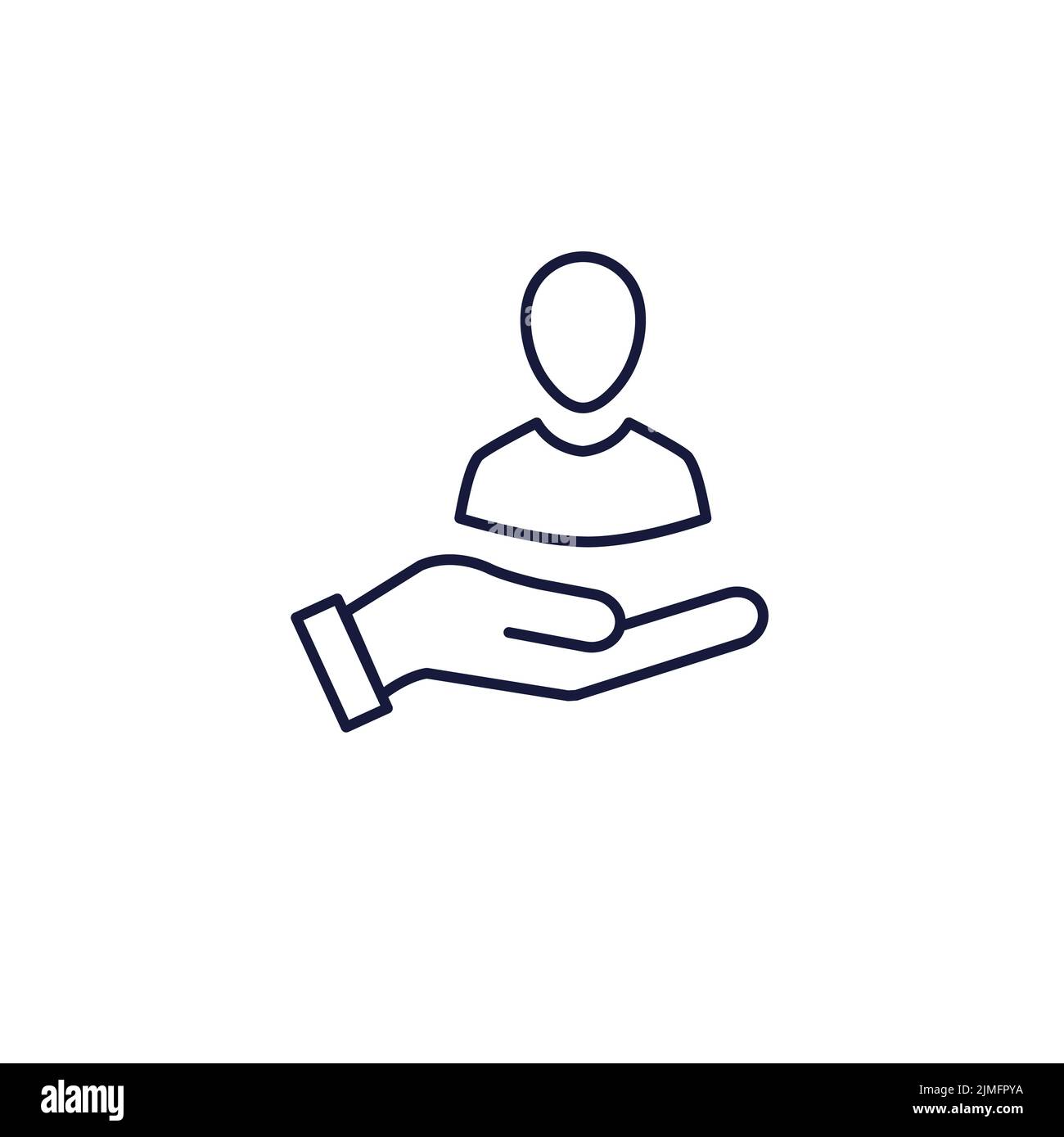 BPD - Borderline Personality Disorder icon showing mental illness idea ...