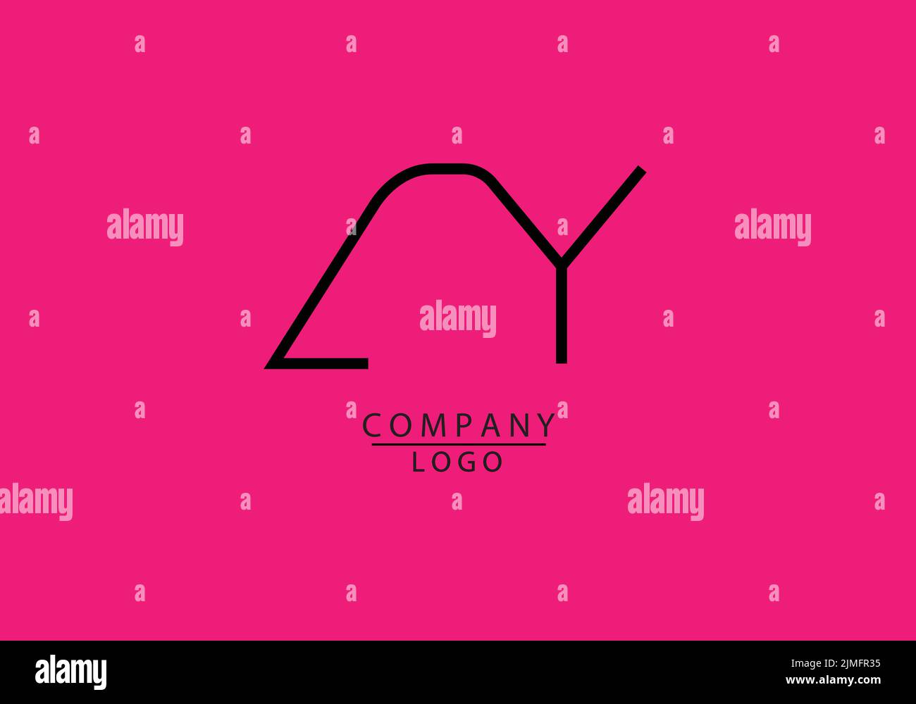 Abstract Alphabets Letters AY or A Y Logo Stock Vector Image & Art - Alamy