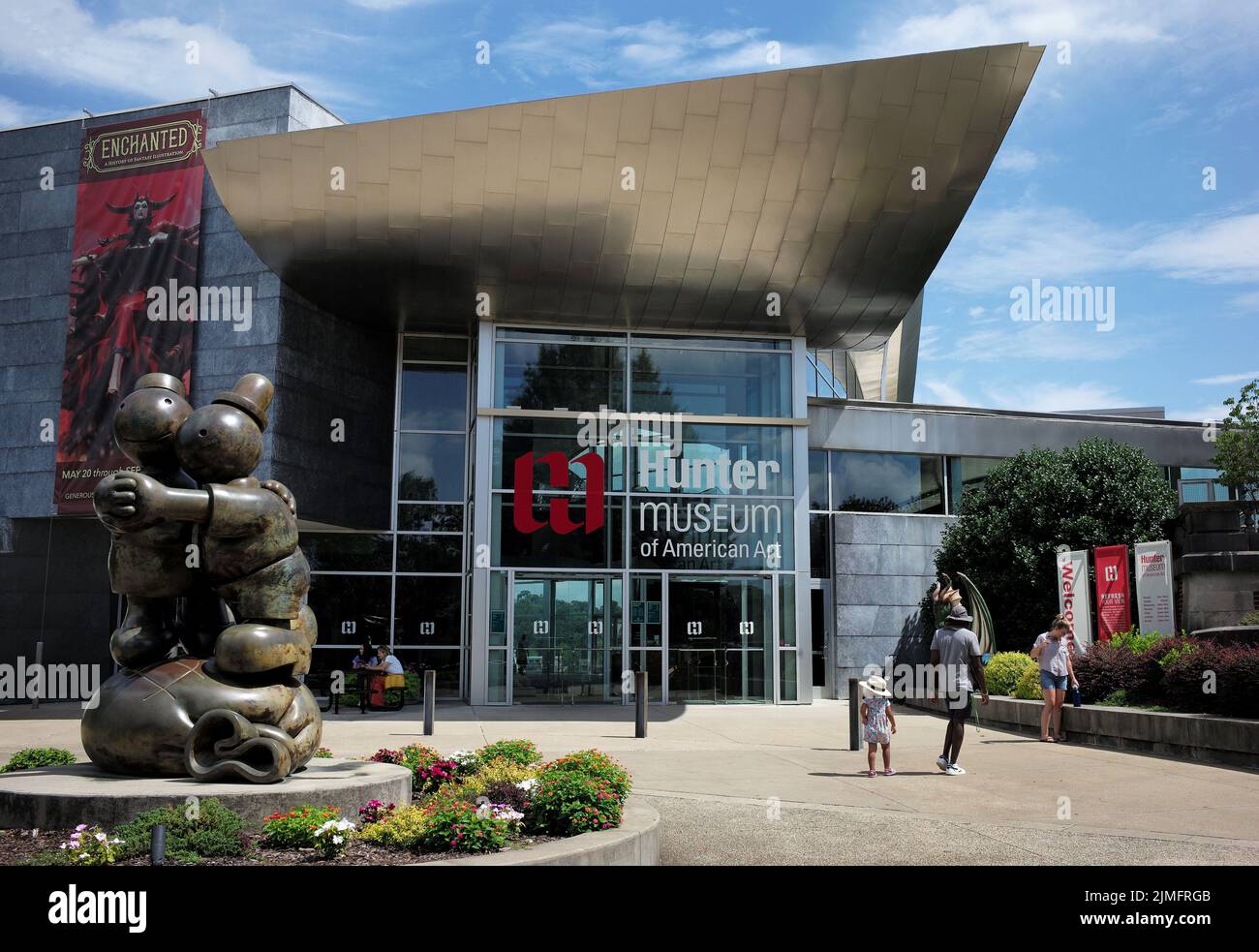 Hunter Museum of American Art in Chattanooga, Tennessee Stock Photo - Alamy