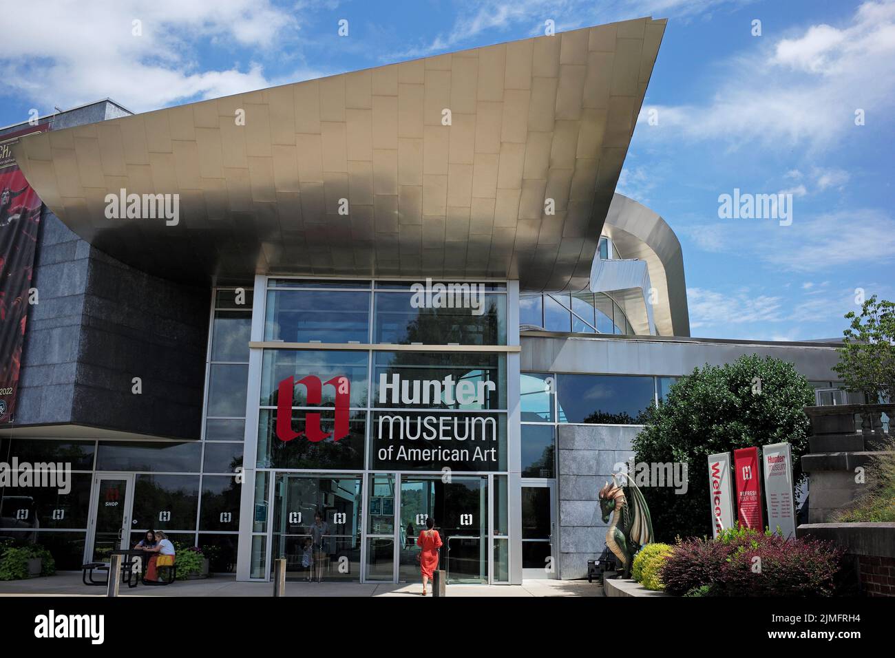 Hunter Museum of American Art in Chattanooga, Tennessee Stock Photo - Alamy