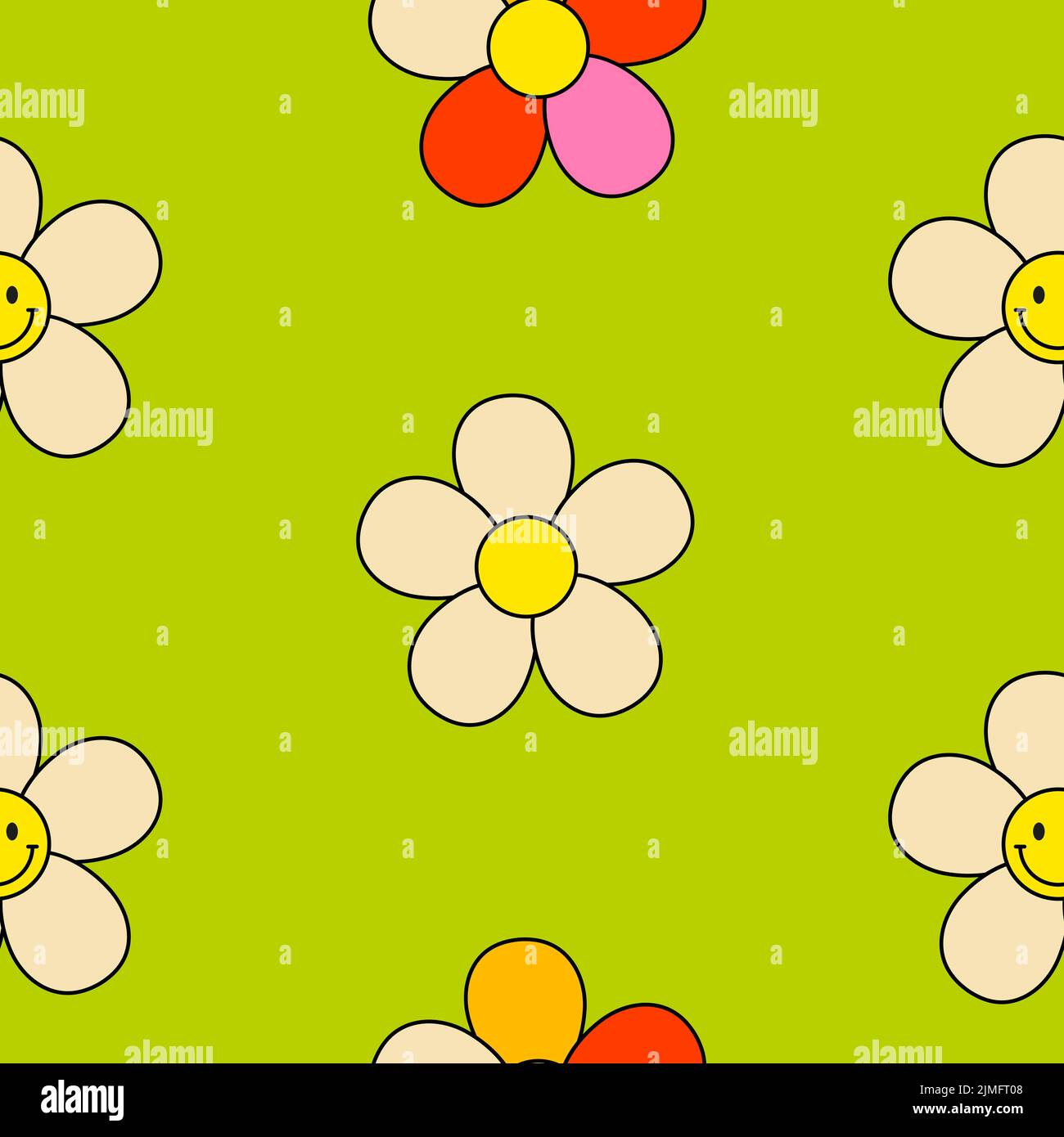 70s groovy pattern hi-res stock photography and images - Alamy