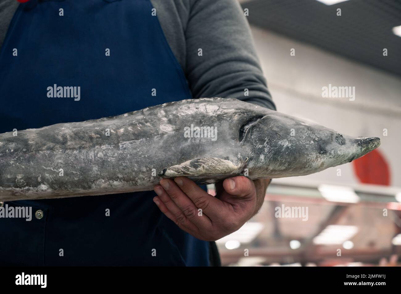 Russian fishmonger hi-res stock photography and images - Alamy