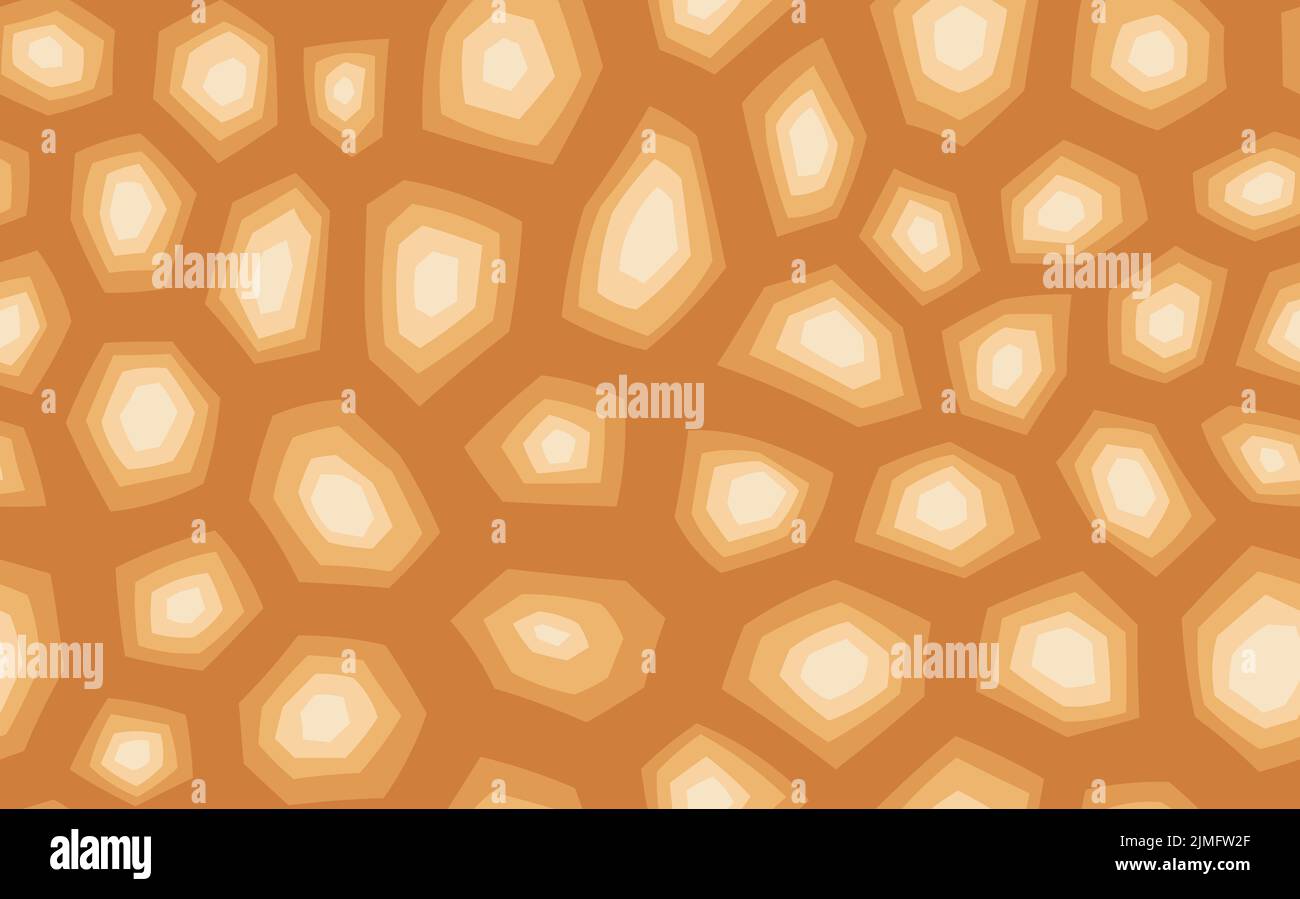 Abstract modern turtle shell seamless pattern. Animals trendy ...