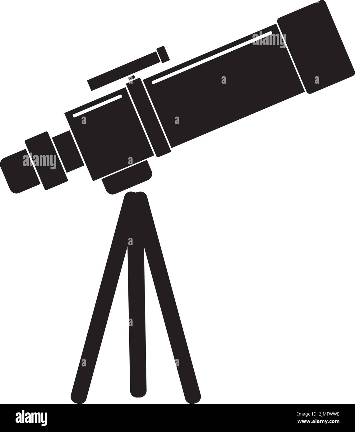telescope icon logo vector design Stock Vector Image & Art - Alamy