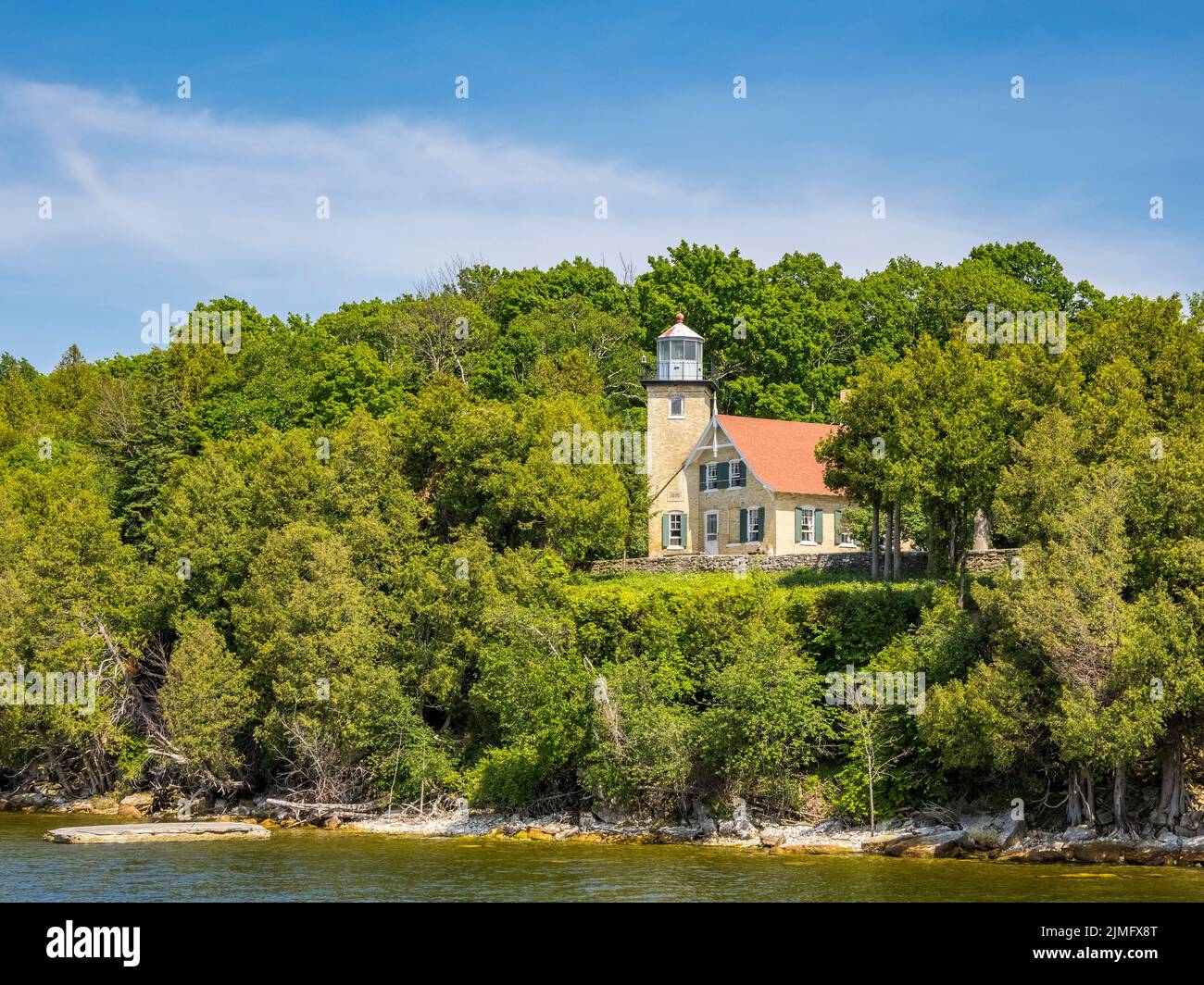 Eagle Bluff Lighthouse on the Wisconsin State Registar of Historic ...