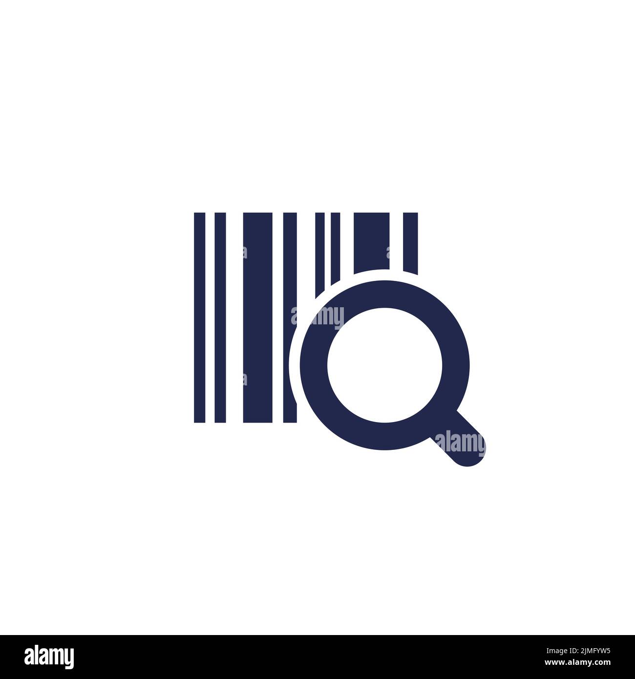 barcode identify or search icon Stock Vector Image & Art - Alamy