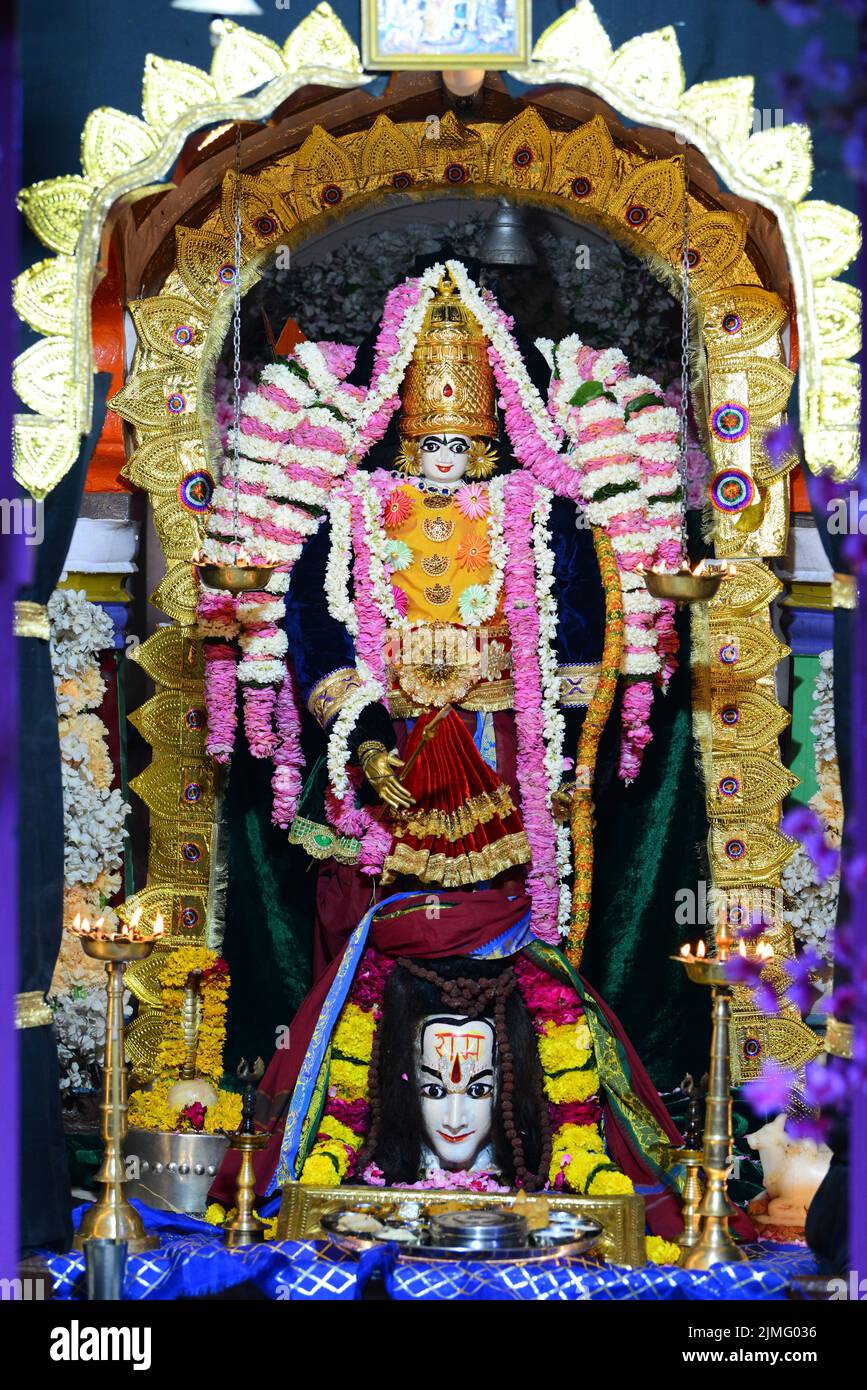 Ground breaking ceremony of lord ram temple hi-res stock photography ...