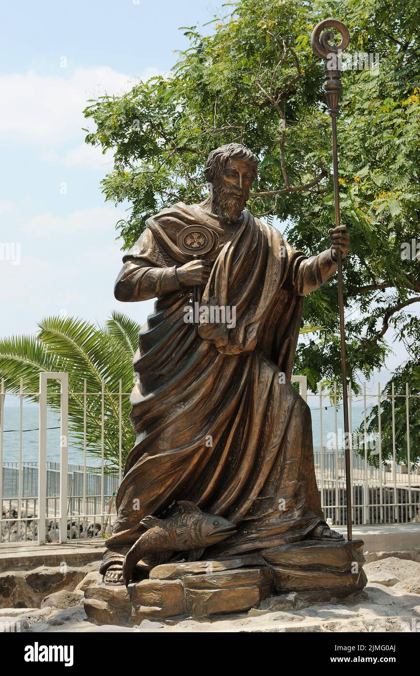 Sculpture of St. Peter Stock Photo - Alamy