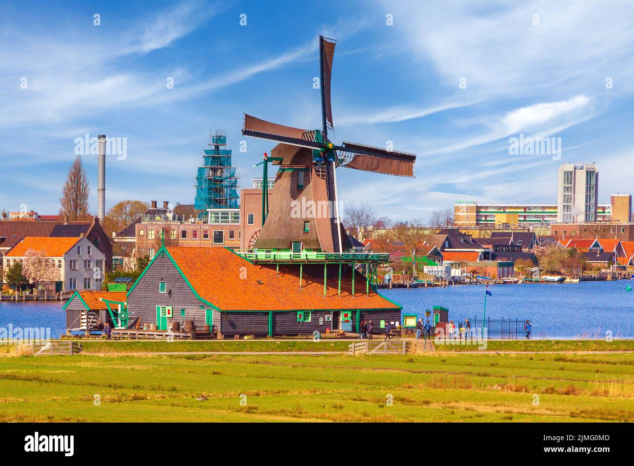 Netherlands zaanse schans panorama hi-res stock photography and images ...