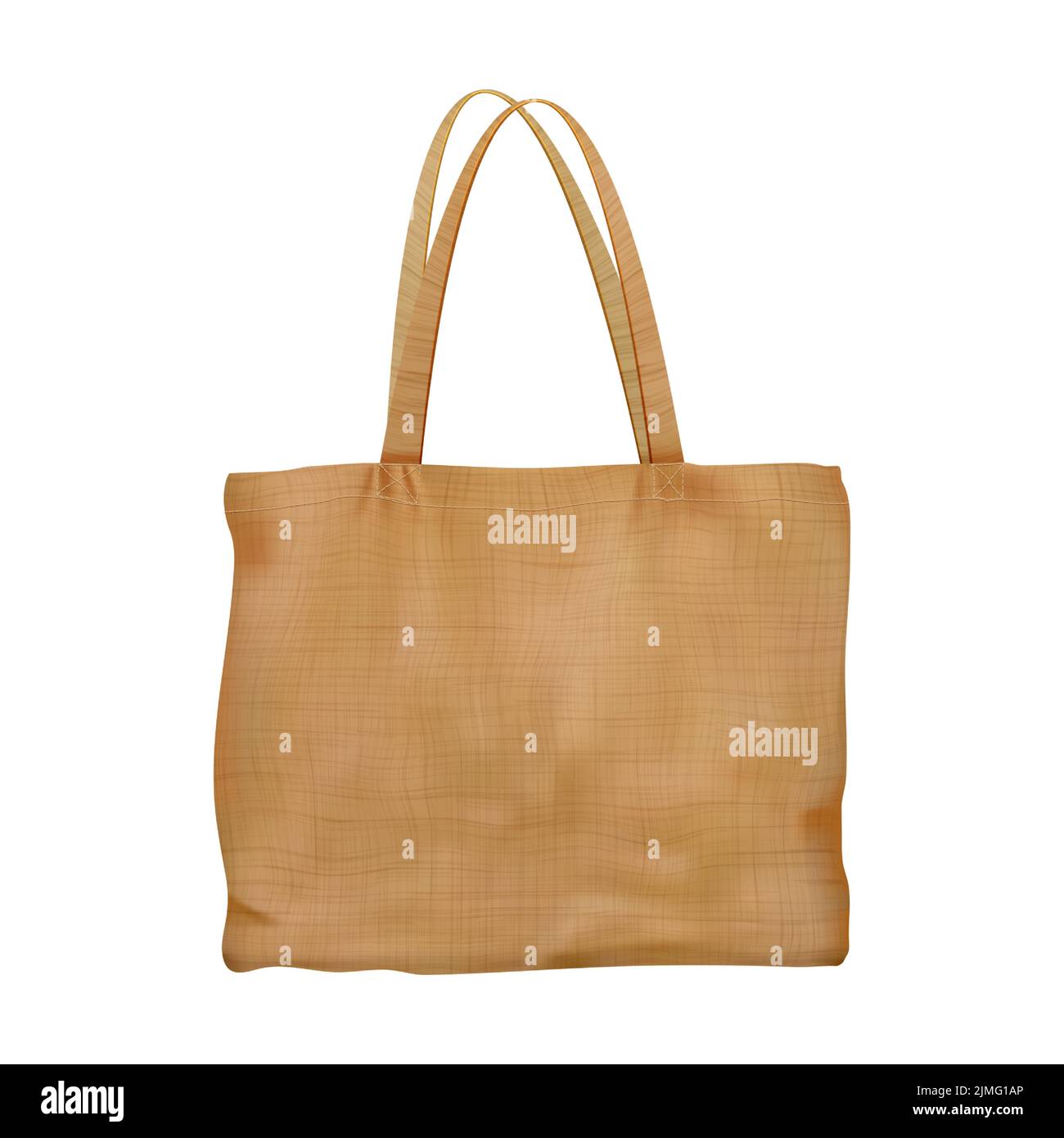 Cotton tote bag textile Stock Vector Images - Alamy