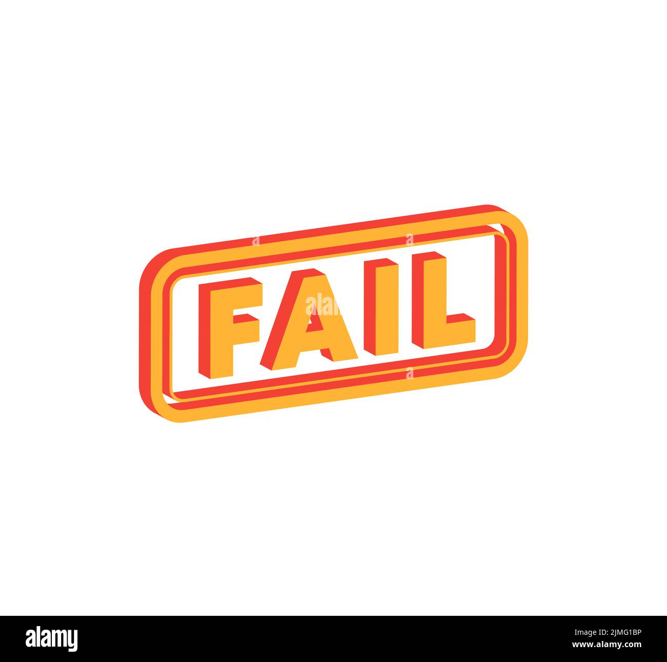 Transparent Fail Stamp