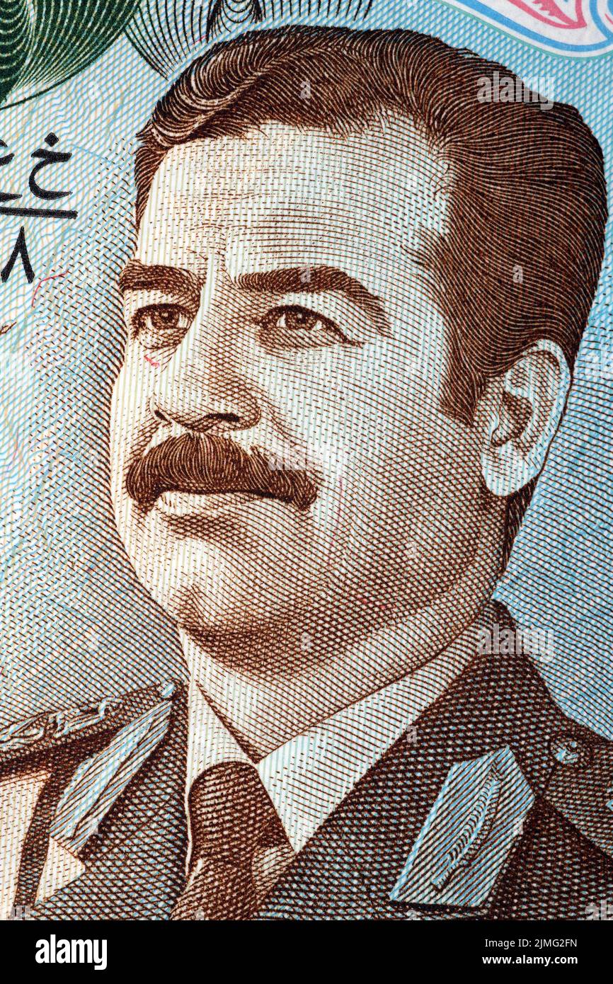 Saddam hussein portrait hi-res stock photography and images - Alamy