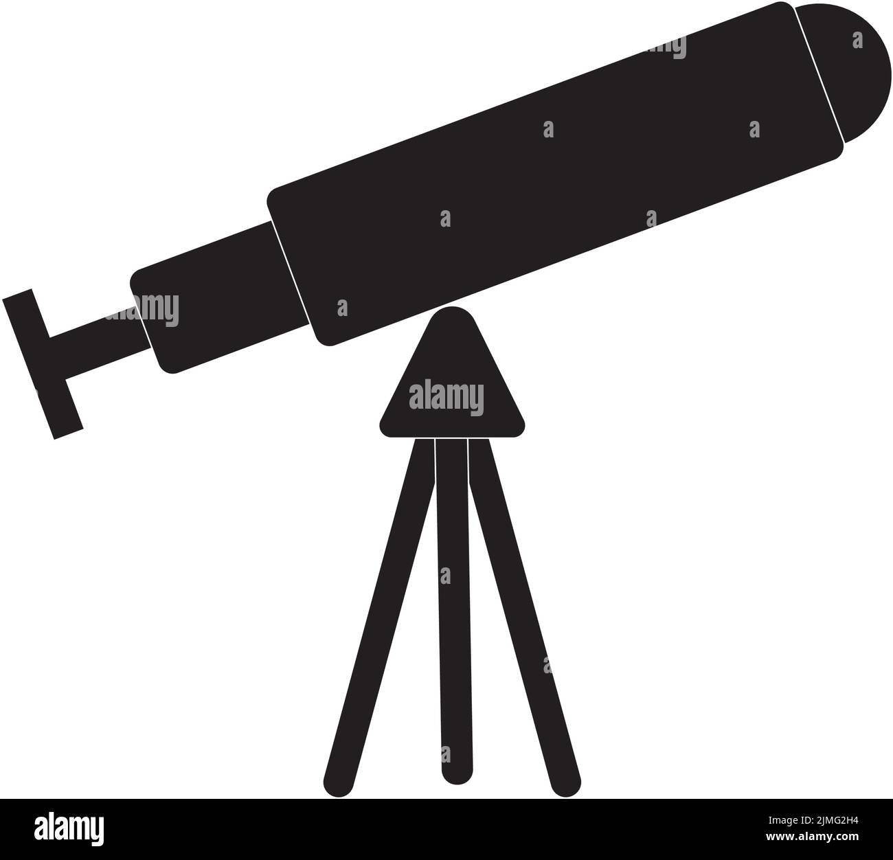 telescope icon logo vector design Stock Vector Image & Art - Alamy