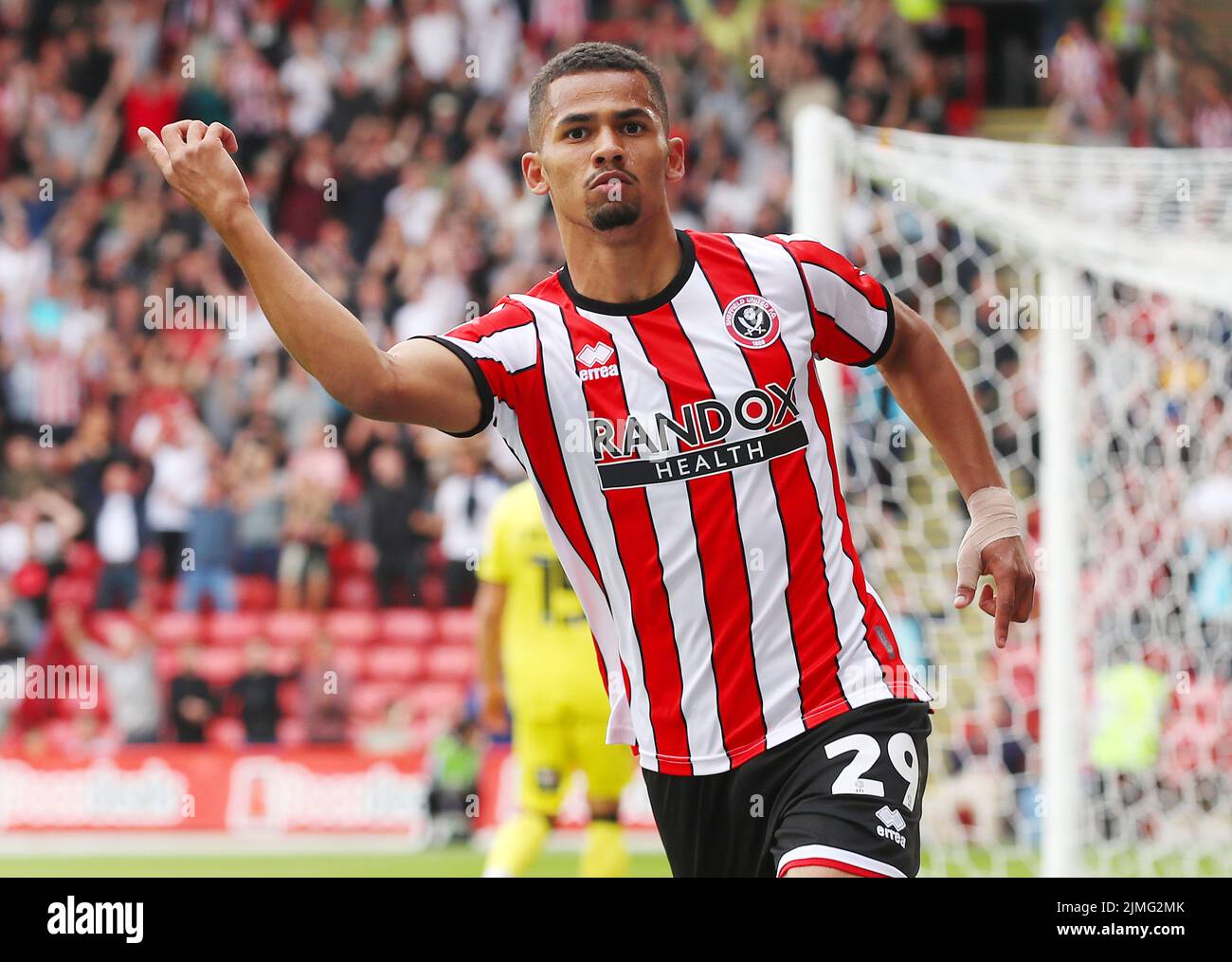 Sheffield, England, 6th August 2022. lliman Ndiaye of Sheffield Utd ...
