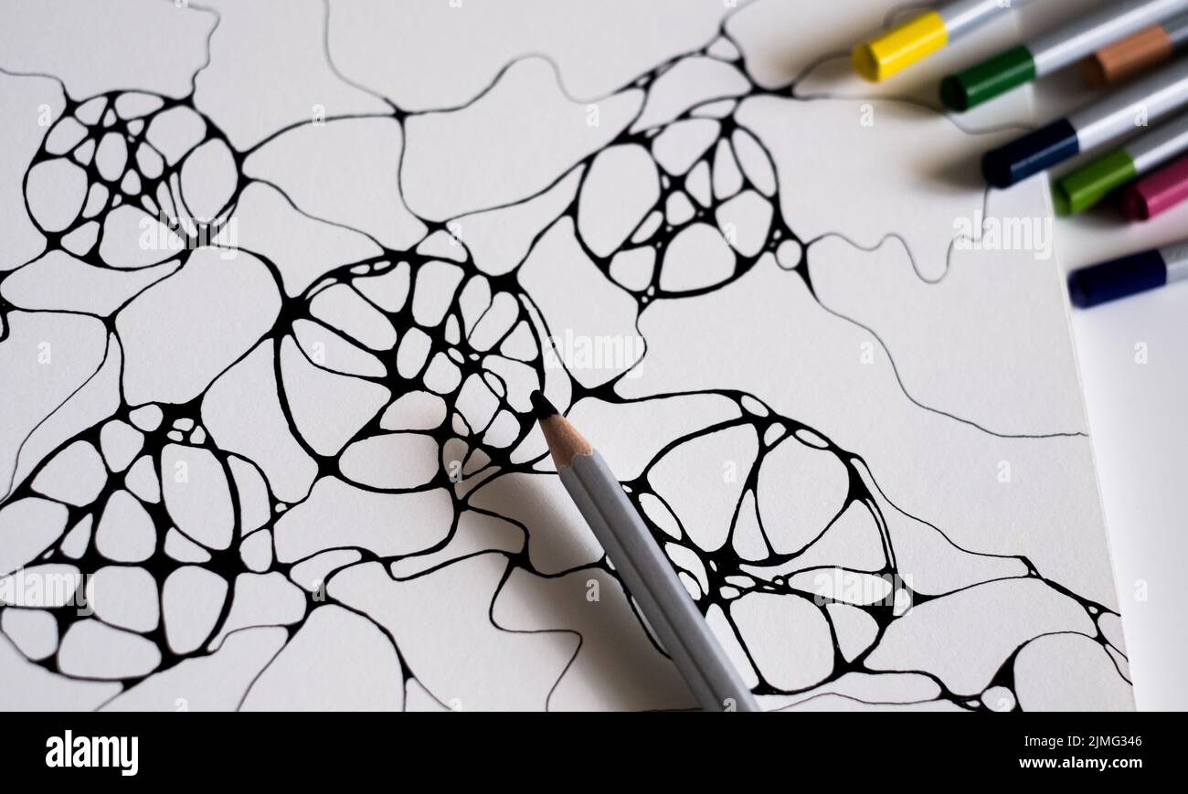 Neurographic art is an easy way to work with the subconscious mind ...