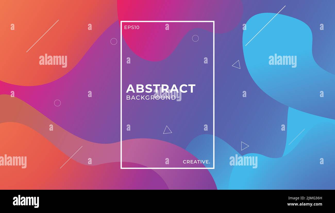 A design vector template with pink blue shapes and copy space Stock ...