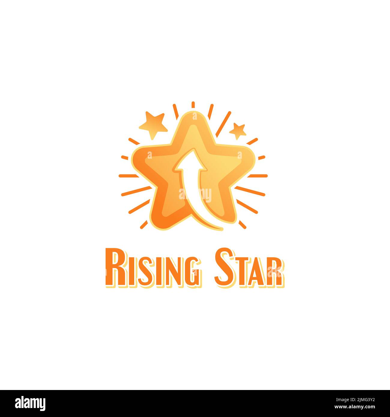 Rising Star Logo design Inspiration Stock Vector Image & Art - Alamy