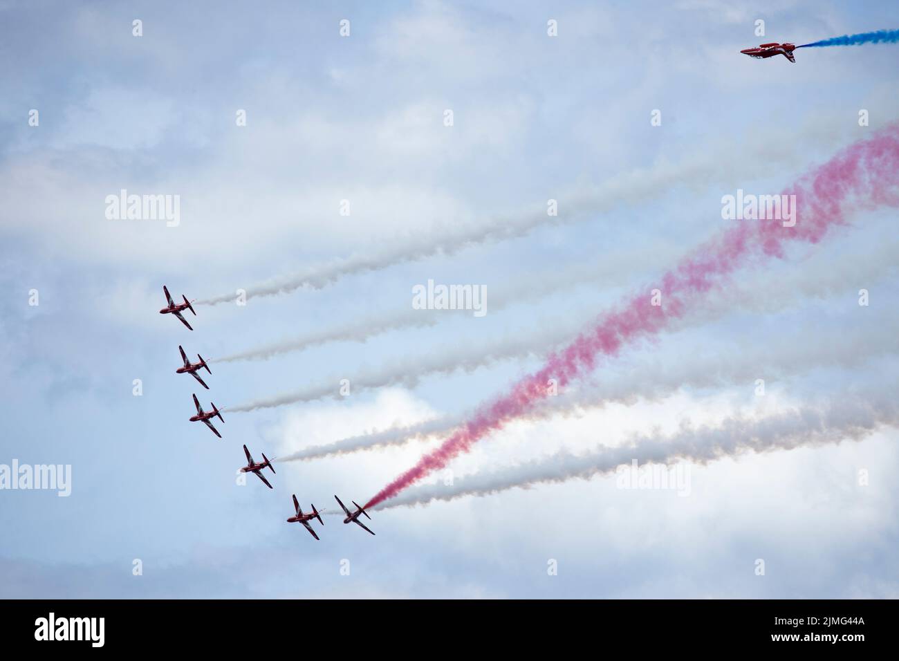Many regard the RAF display team, the Red Arrows, as the best in the ...