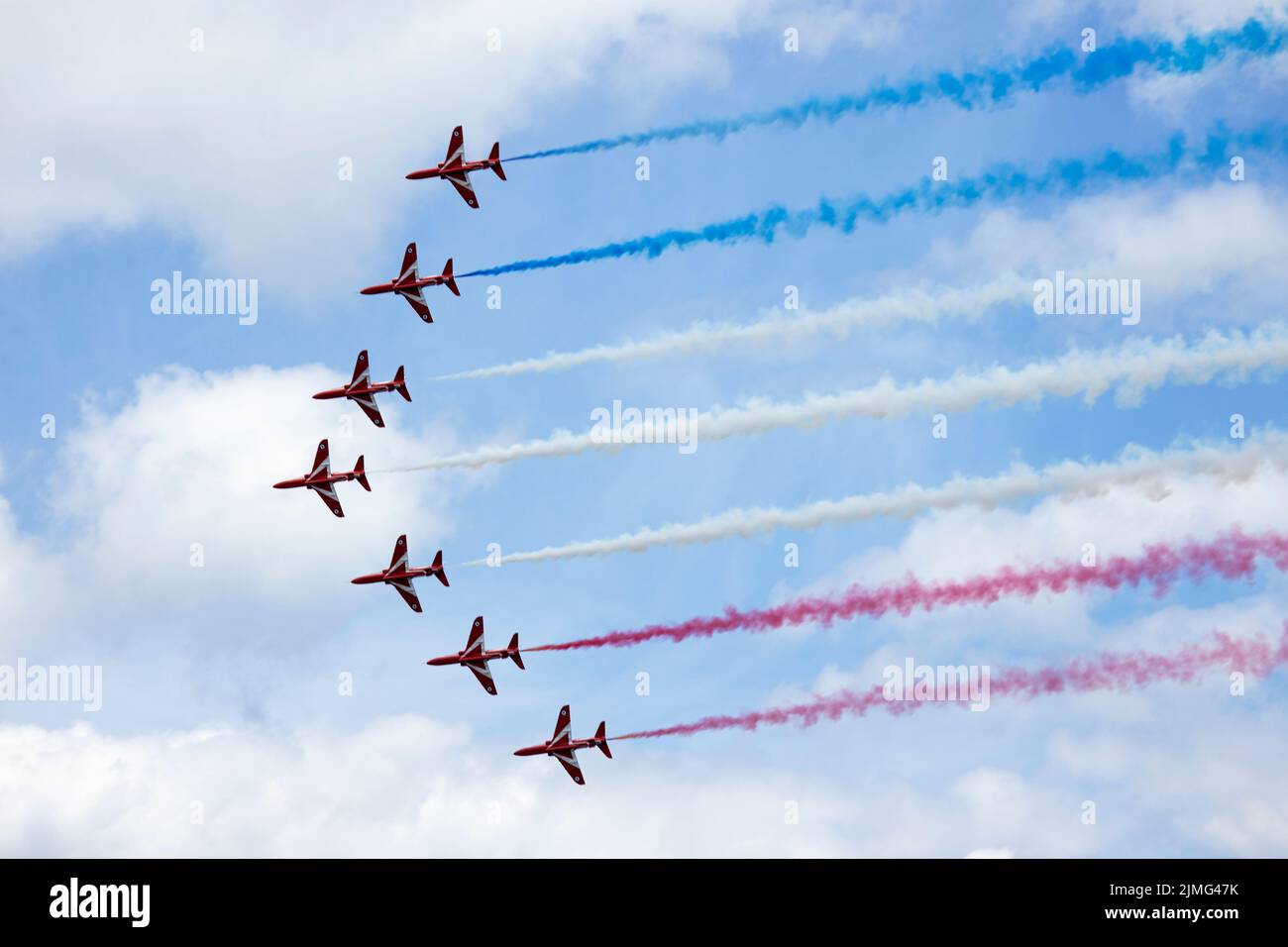 Many regard the RAF display team, the Red Arrows, as the best in the ...