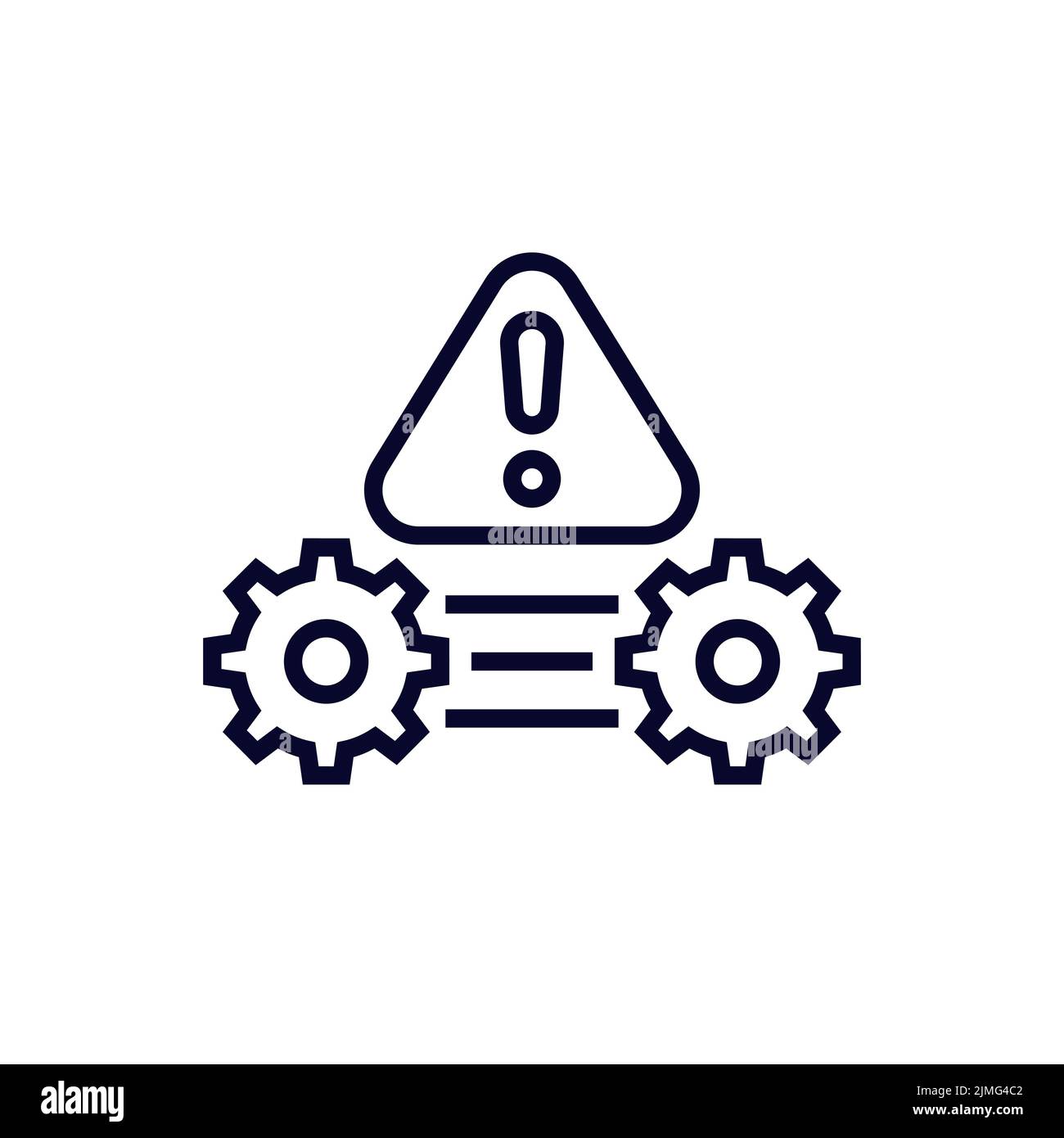 System fault icon hi-res stock photography and images - Alamy