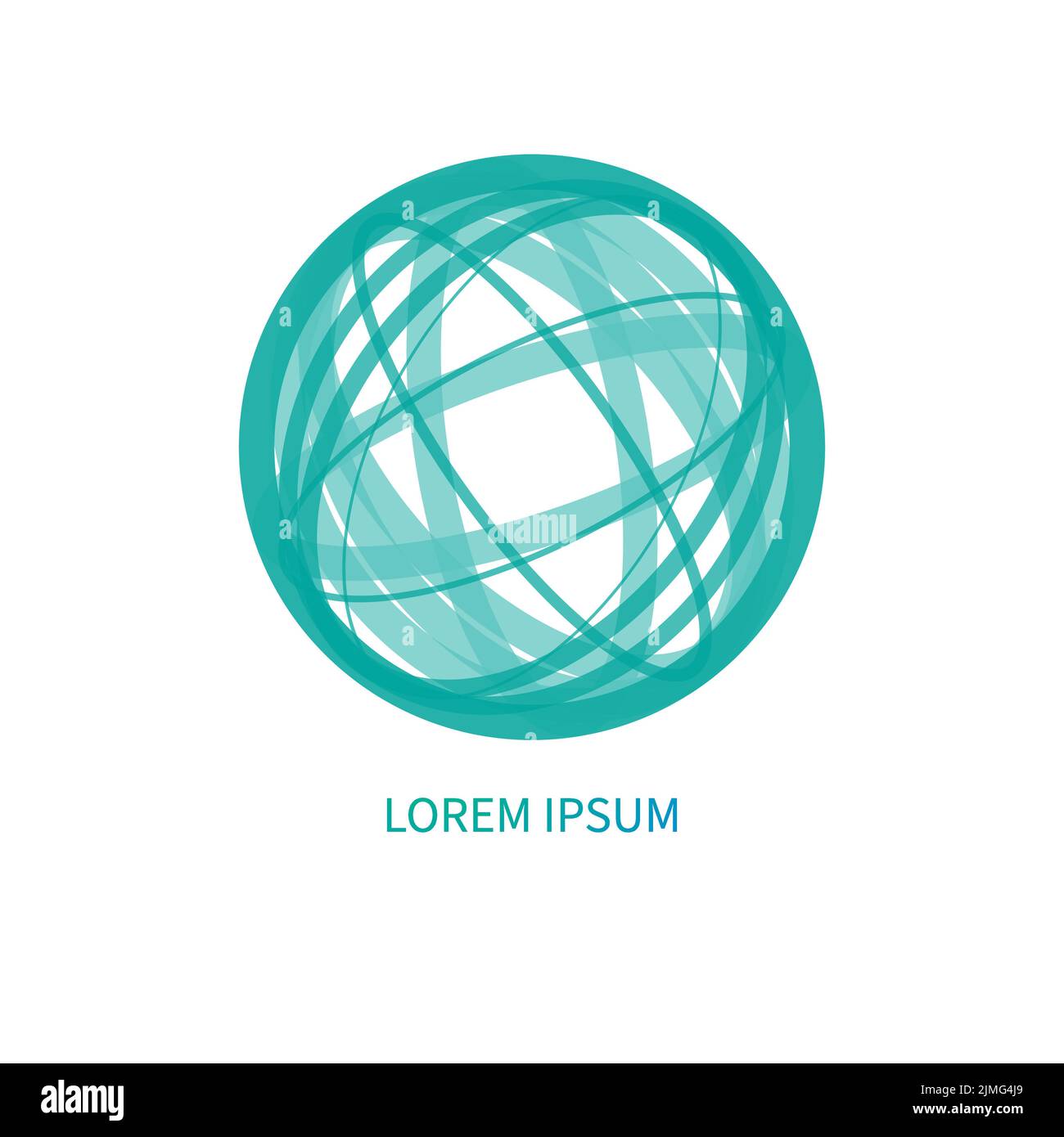 Telecommunications, communications round logo, networking icon. Earth ...