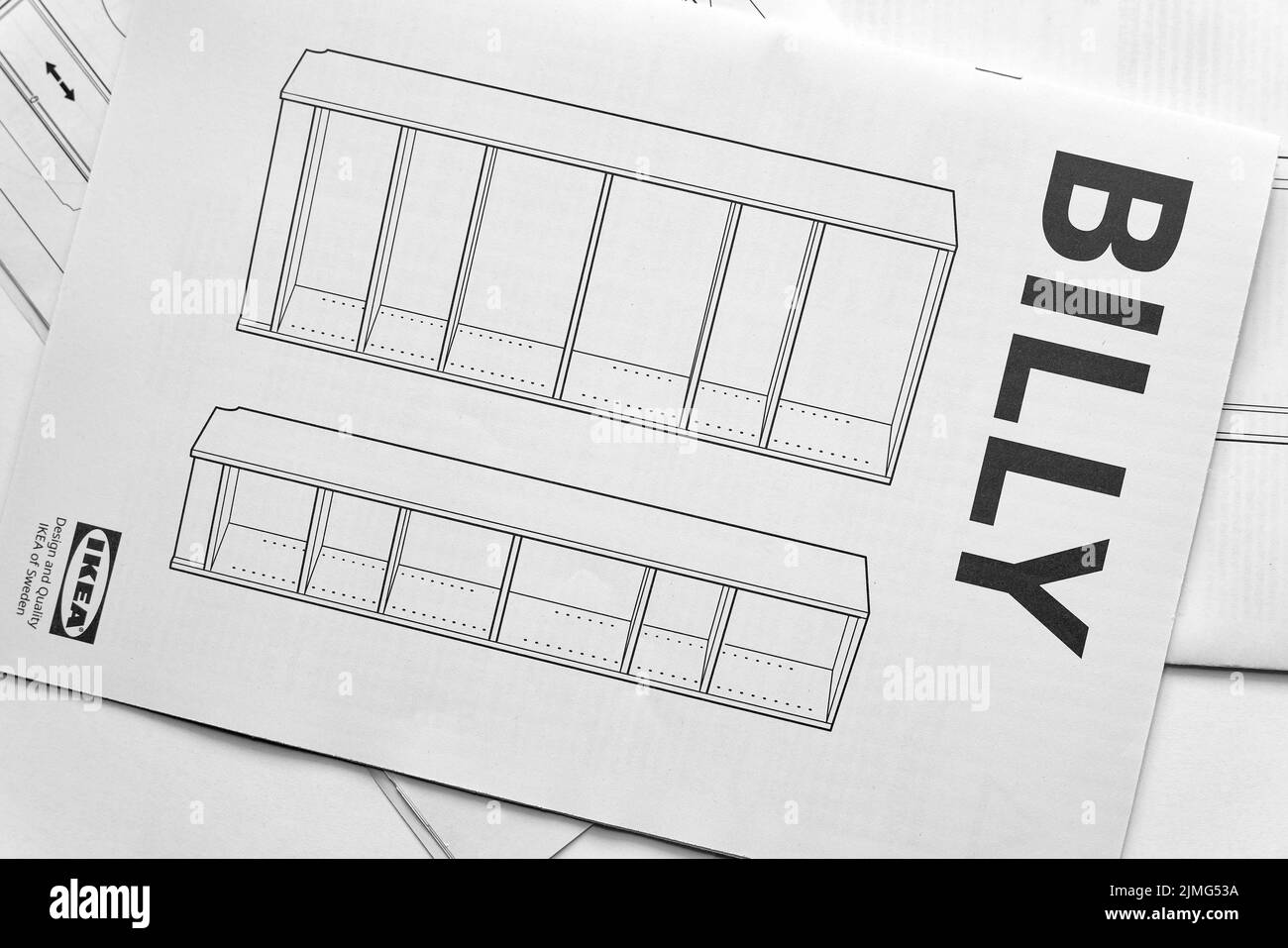 Ikea assembly instructions hi-res stock photography and images - Alamy