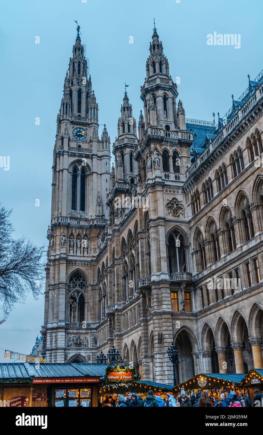 The Beautiful city of Vienna in Austria Stock Photo - Alamy