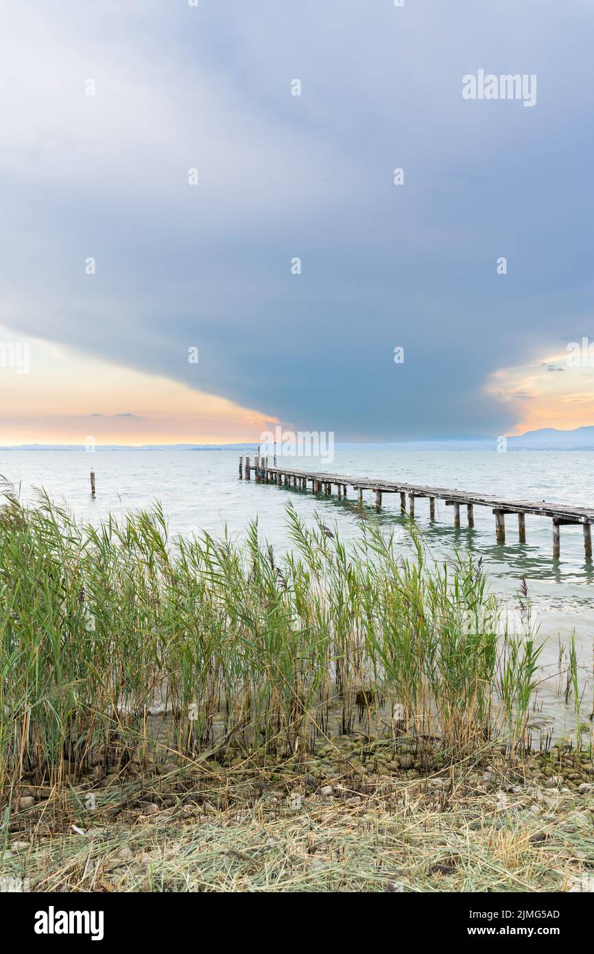 Lazise view on garda hi-res stock photography and images - Alamy