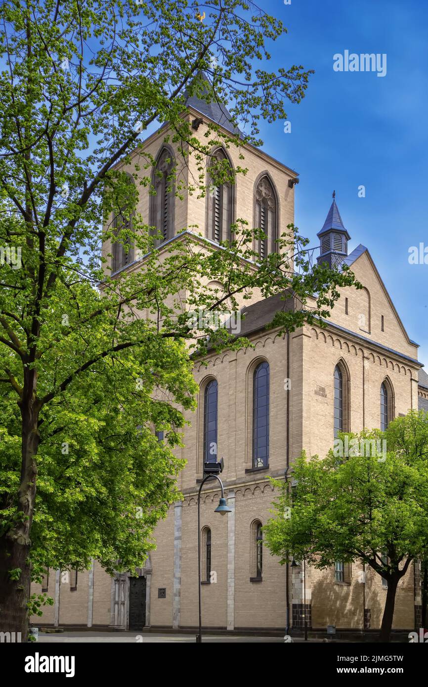 St. Kunibert's Church, Cologne, Germany Stock Photo - Alamy