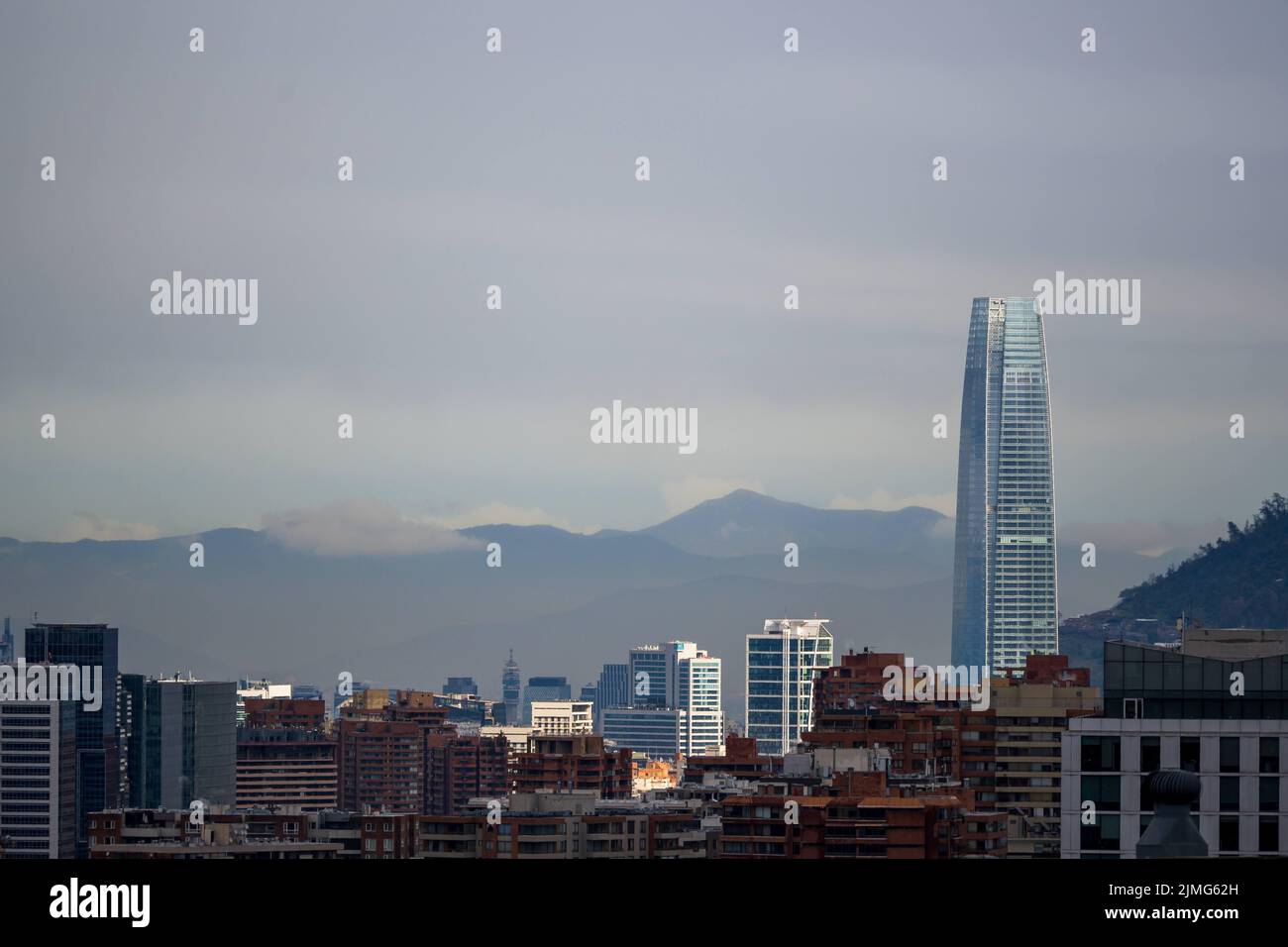 Skyscraper Costanera Center in Santiago, Chile Stock Photo - Alamy