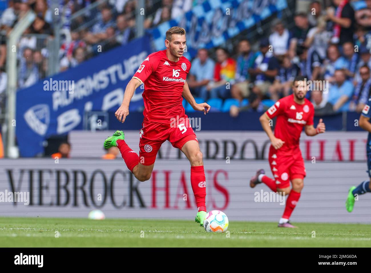 06 August 2022, North Rhine-Westphalia, Bochum: Soccer: Bundesliga, VfL Bochum - FSV Mainz 05 ...