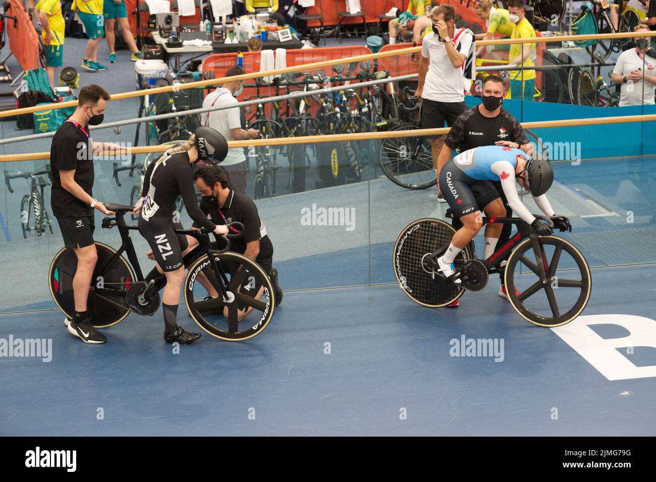 Birmingham 2022 Commonwealth Games - cycling at the London velodrome ...