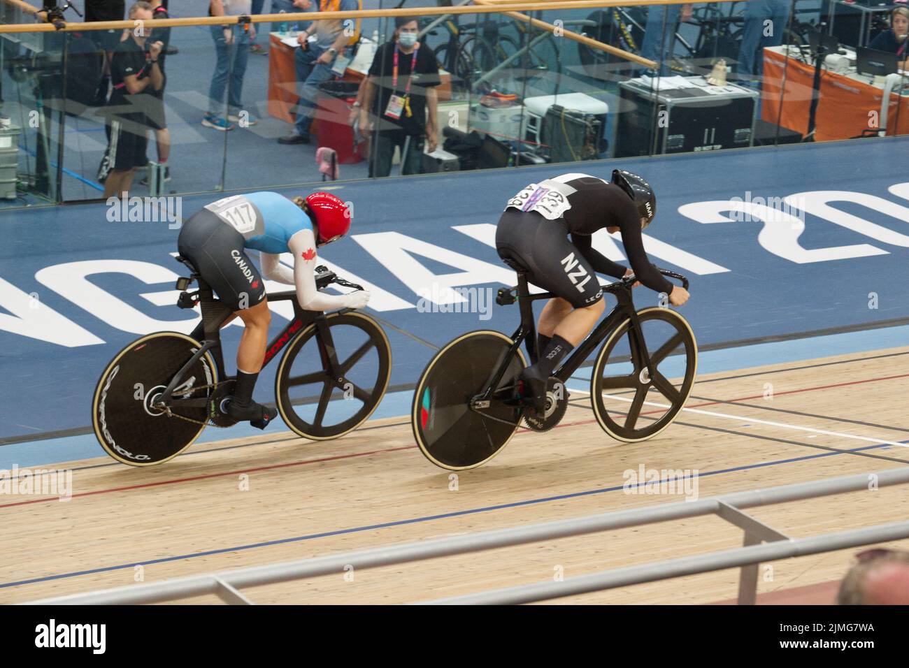 Birmingham 2022 Commonwealth Games - cycling at the London velodrome ...