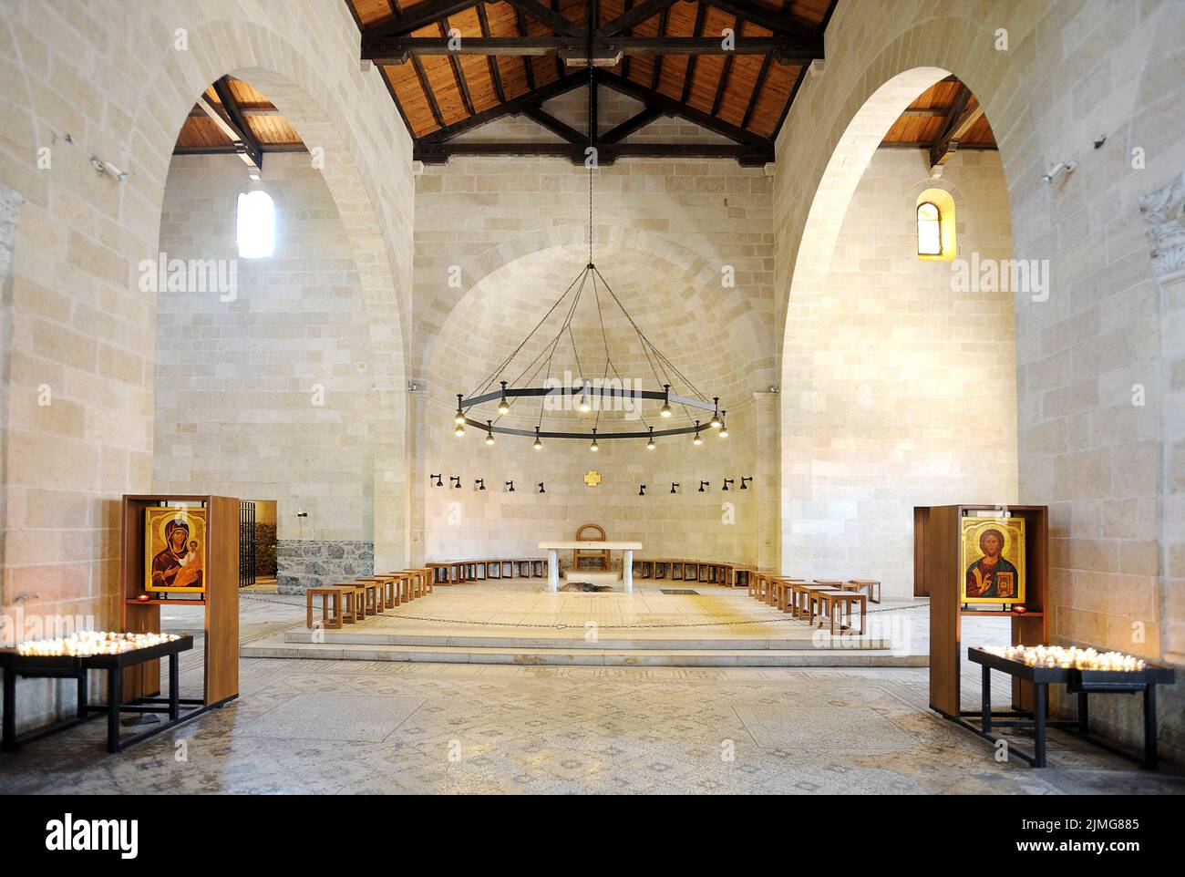 Tabgha place miracle multiplication hi-res stock photography and images - Alamy