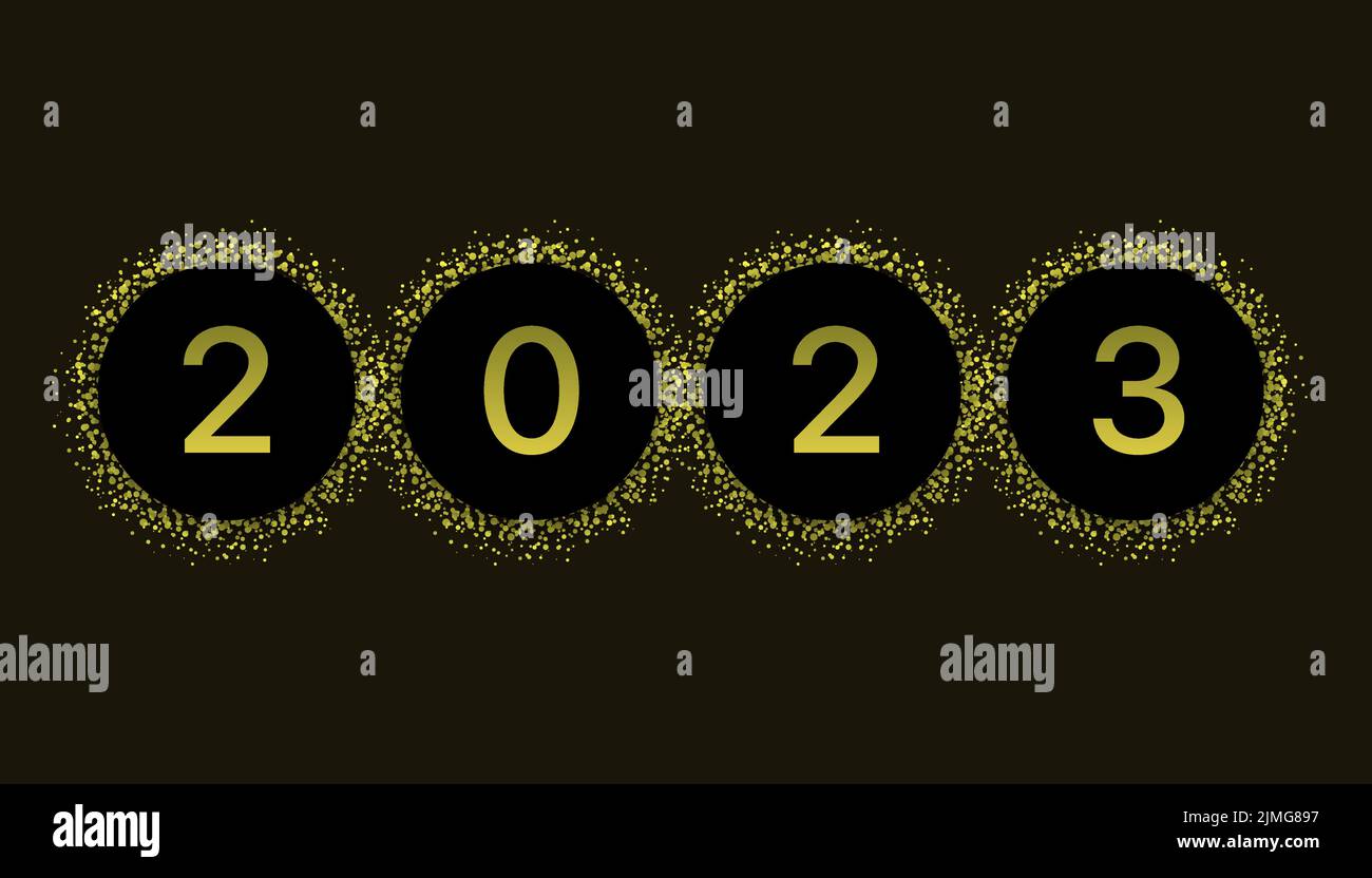New happy 2023 Stock Vector Images - Alamy