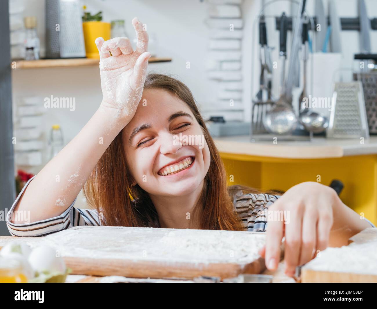 Happy culinary hi-res stock photography and images - Alamy