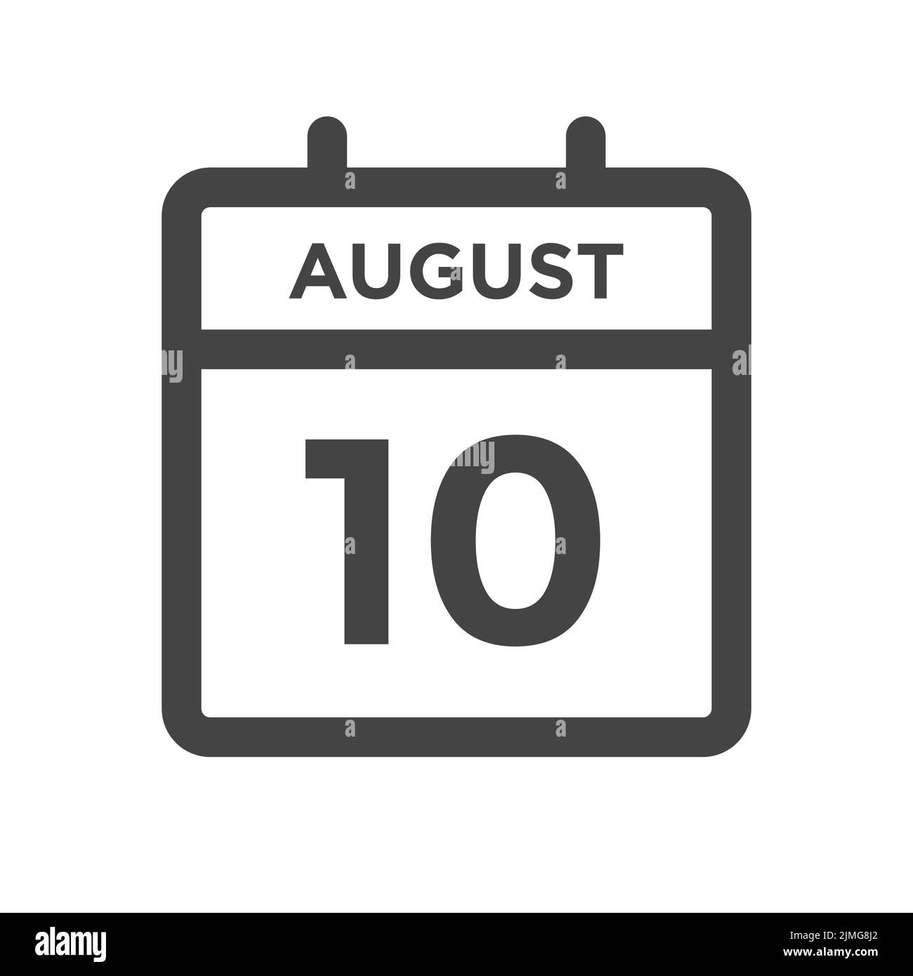 10 aug Stock Vector Images - Alamy