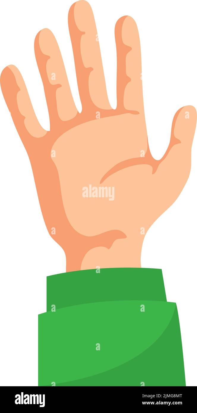 hand palm design Stock Vector Image & Art - Alamy