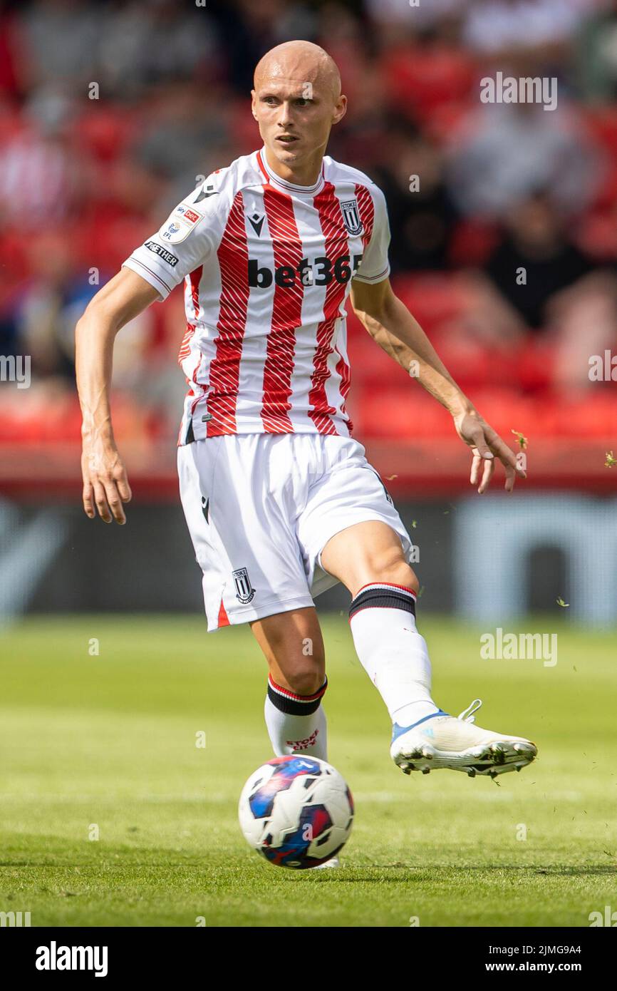 6th August 2022; Bet365 Stadium, Stoke, Staffordshire, England; EFL ...
