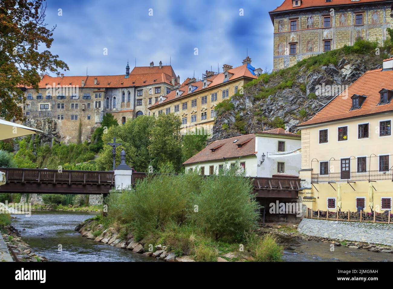 Castle cesky krumlov city hi-res stock photography and images - Alamy
