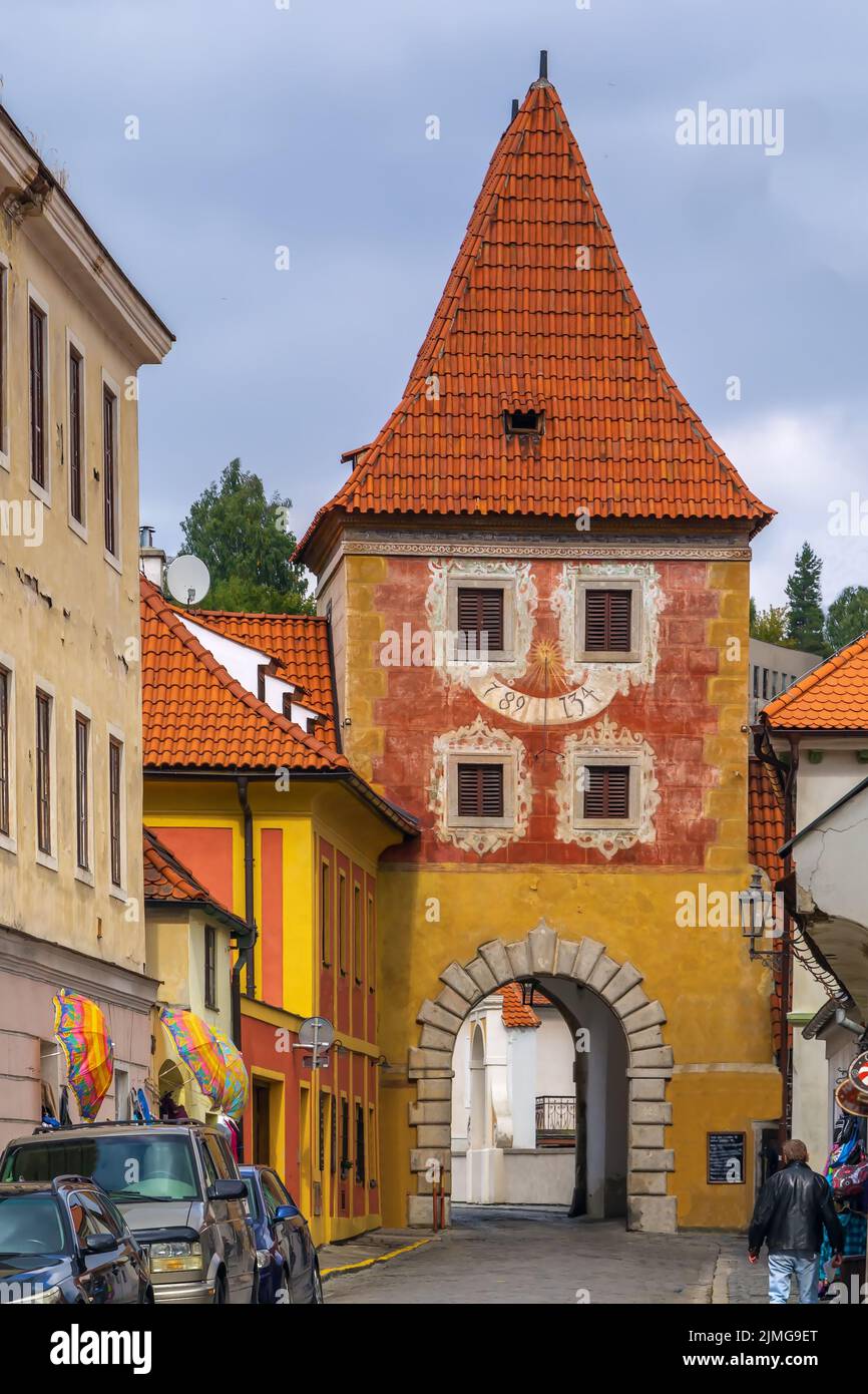 Red tower gate hi-res stock photography and images - Alamy