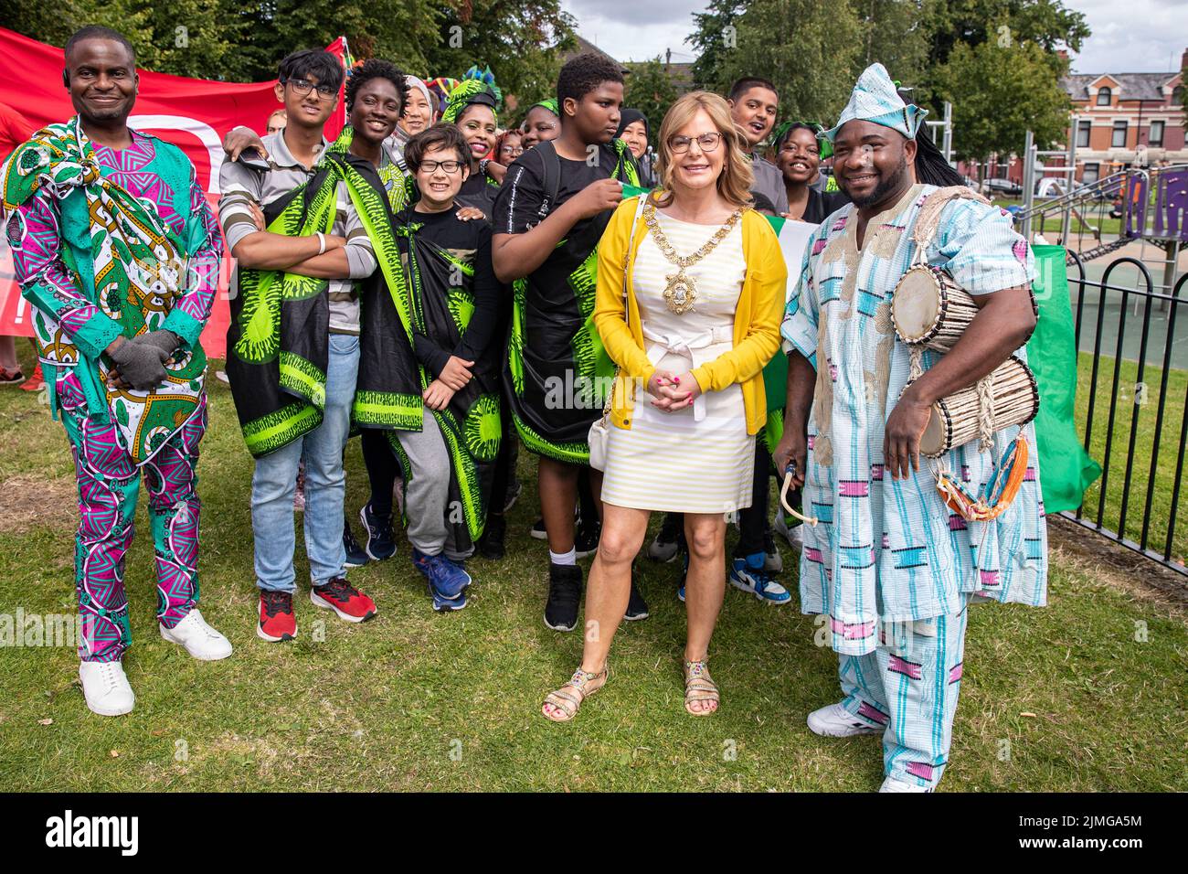 Féile an phobail parade hi-res stock photography and images - Alamy