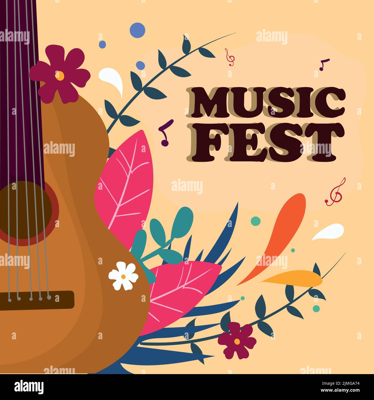 music festival design Stock Vector Image & Art - Alamy