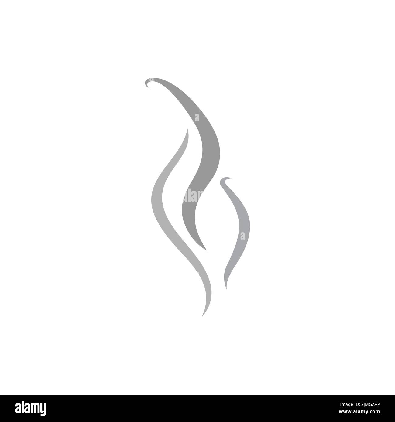 Simple Warm Smoke Illustration Inspirational Design Stock Vector Image ...