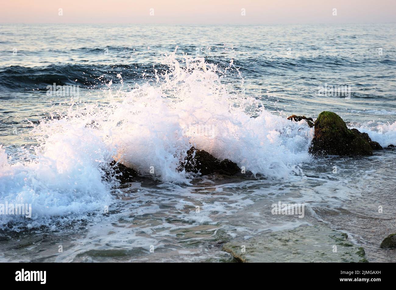 Mediterranean Coast Israel Stock Photo - Alamy