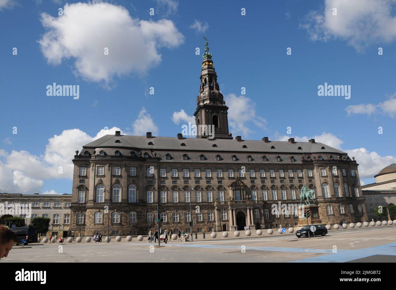 Copenhagen /Denmark/06 August 2022/ Christiansborg slote or ...