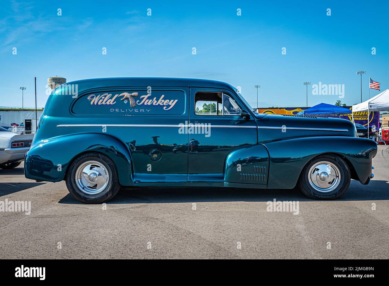 Lebanon, TN - May 13, 2022: Low perspective side view of a 19946 ...